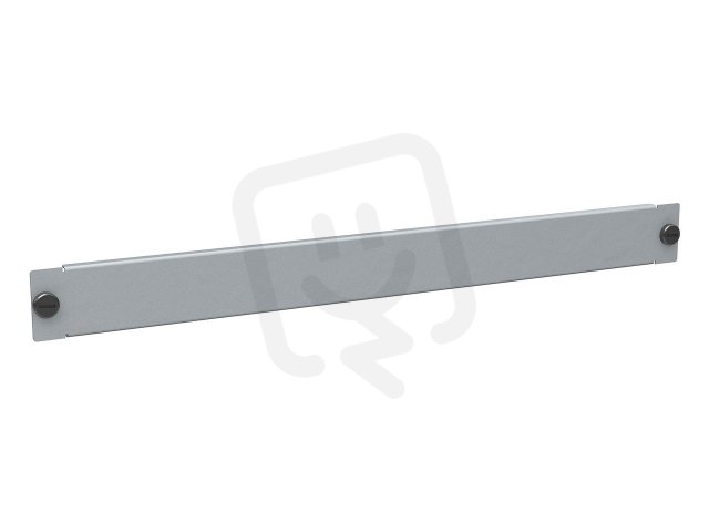 ZPR-01-G Záslepka plastový zámek 19" 1U RAL 7035, ZPR-01-G SOLARIX 80192043