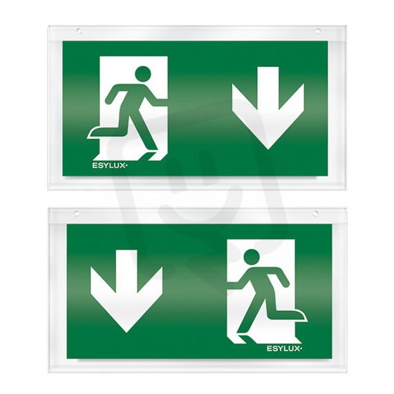 EsyLux EN10030437 Piktogram SLC SYMBOL 2-SIDE DOWN