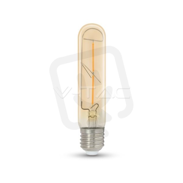 LED žárovka V-TAC 2W T30 E27 Filament Amber 2200K Warm White VT-2042