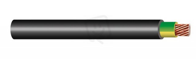 Síťový kabel 1-YY 1x240 černý