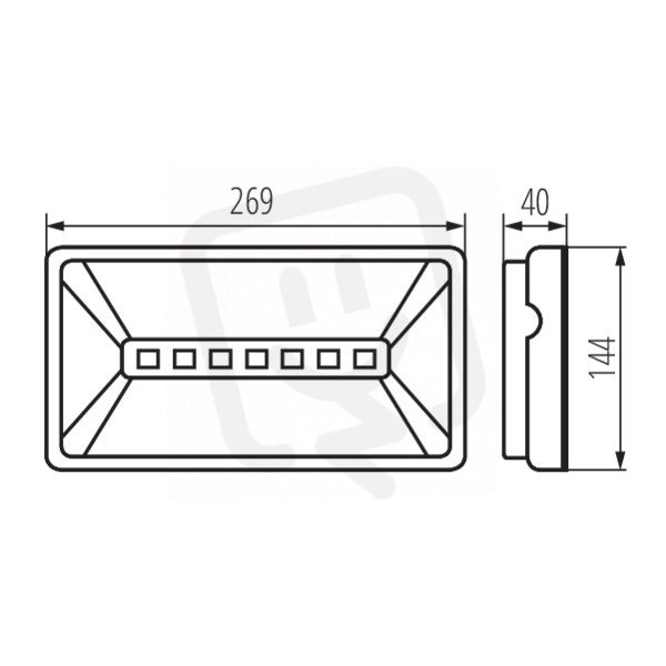 Nouzové LED svítidlo ONTEC S M1 301 M ST W 27396 Kanlux