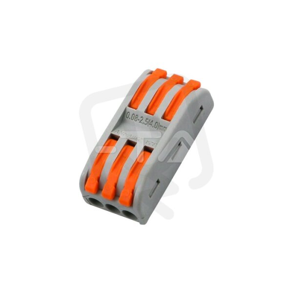 3 Pin Two Way Terminal Connector