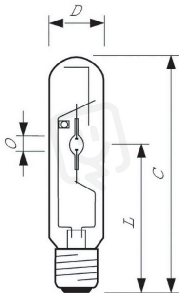 Philips Výbojka MASTER CityWh CDO-TT Plus 150W/828 E40